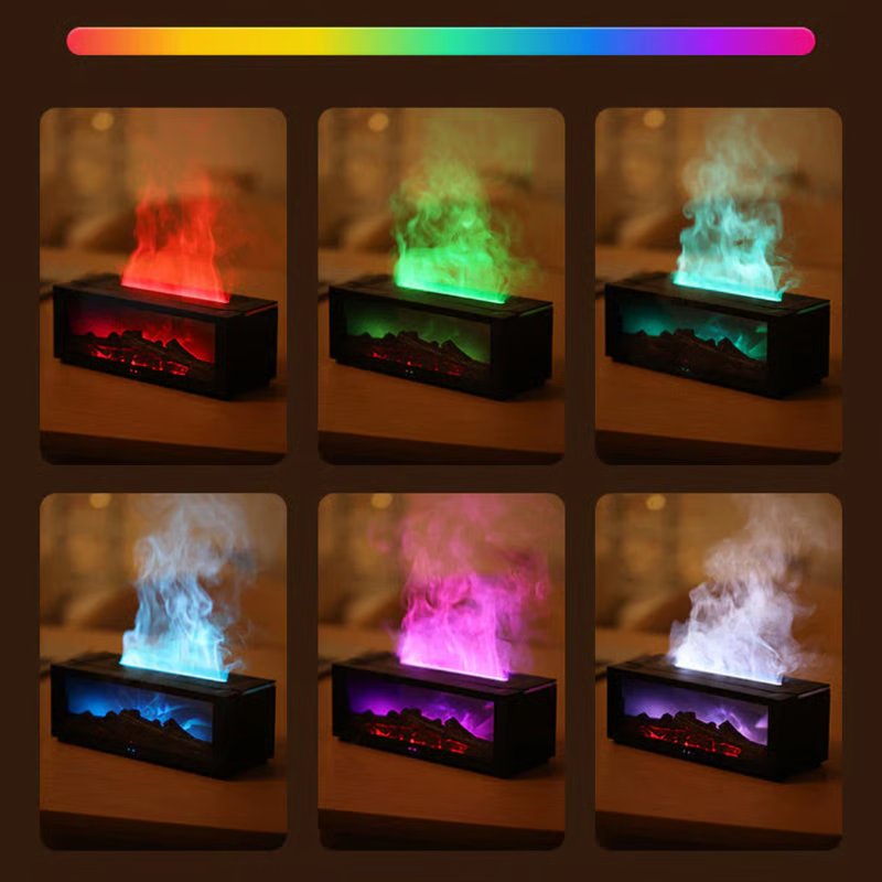 Fireplace Flame Diffuser Humidifier with Remote – Linnaco