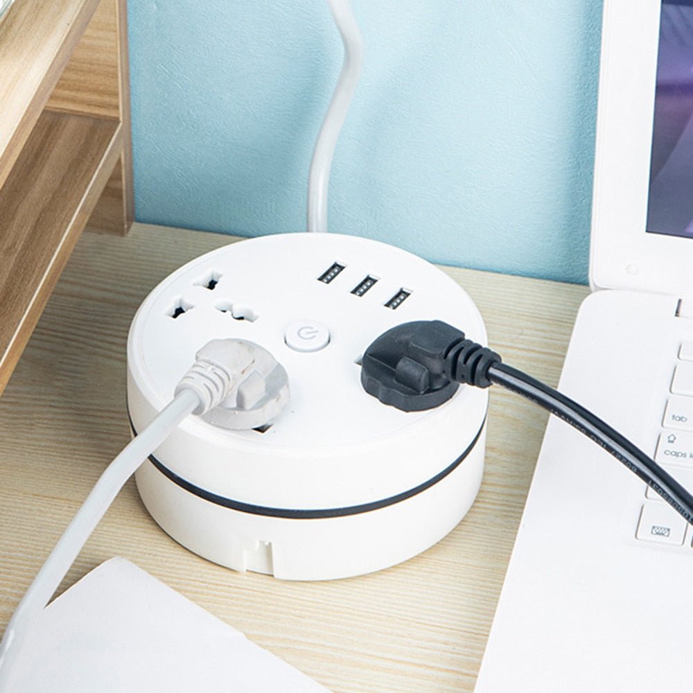 Round Universal Power Strip – Linnaco